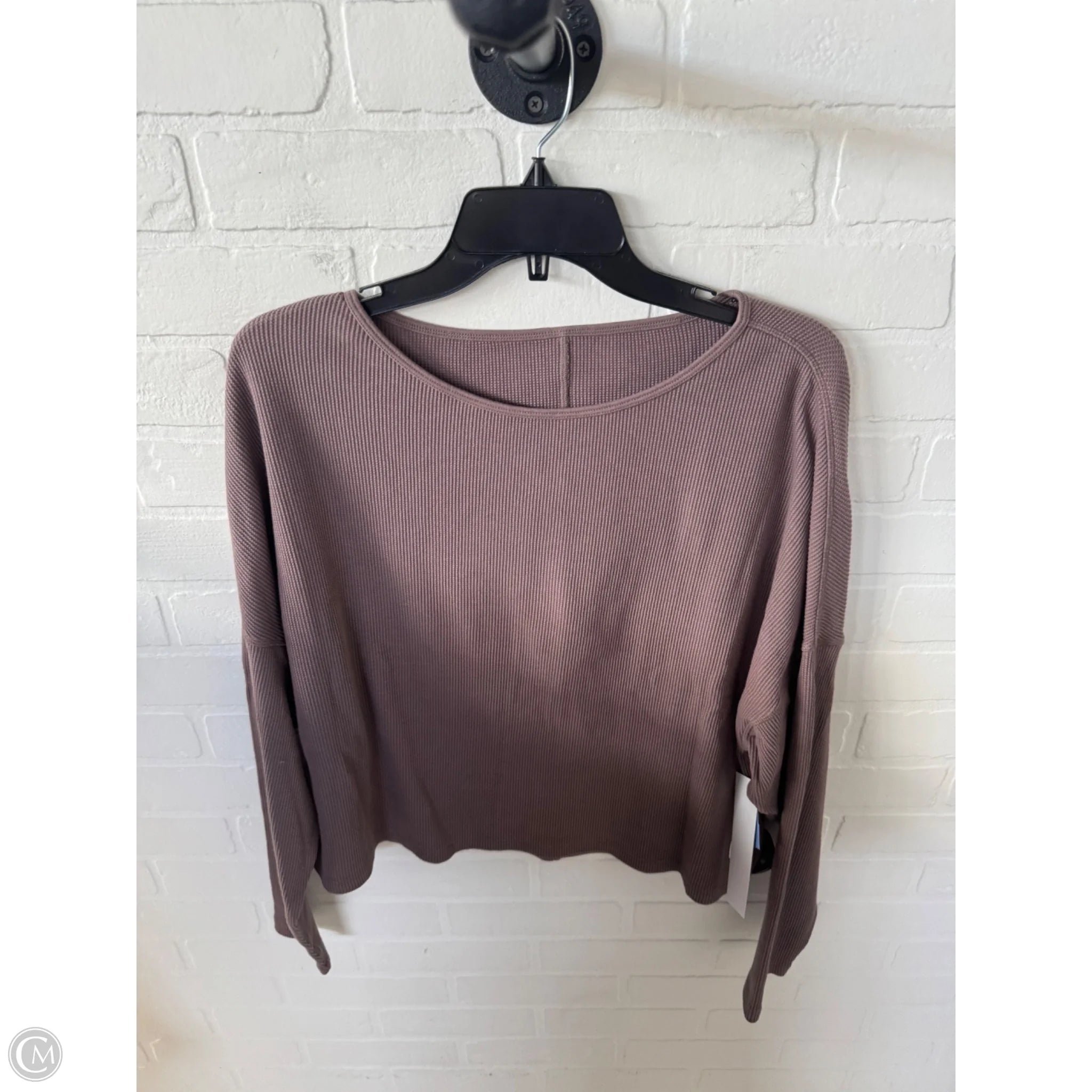 Athletic Top Long Sleeve Crewneck By Vuori In Brown, Size: Xs – Clothes ...